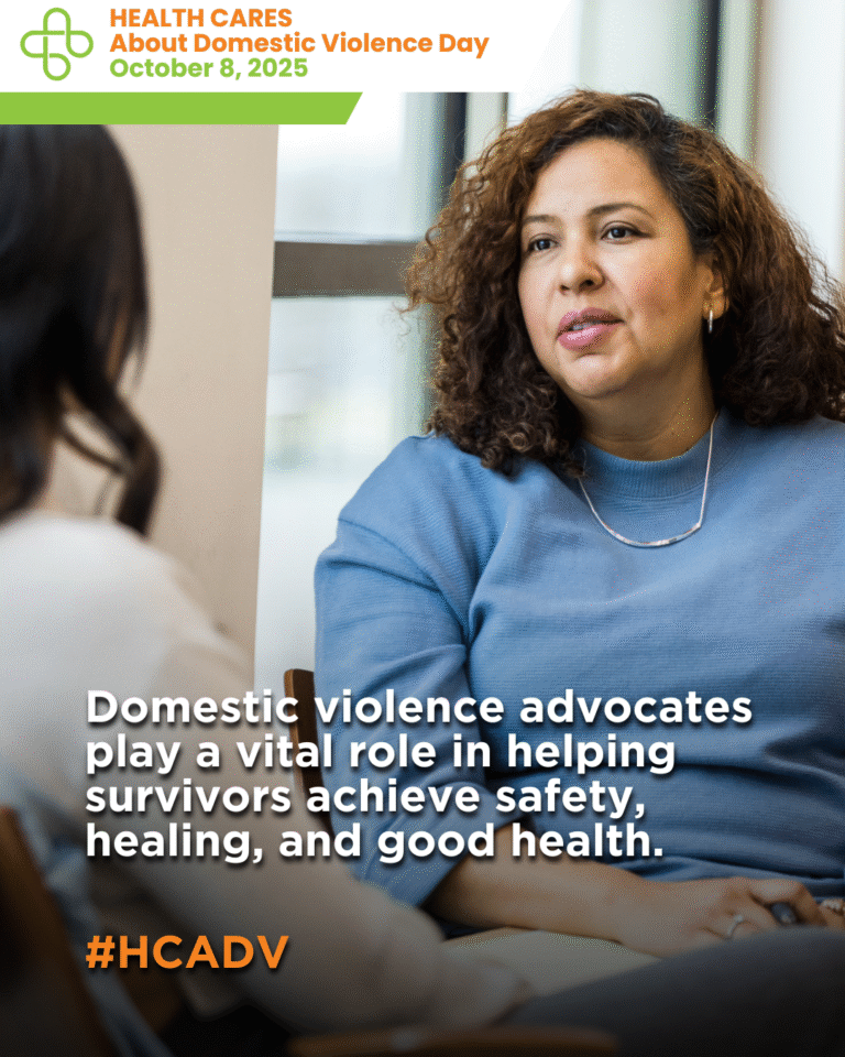 Health Cares About Domestic Violence Day - Futures Without Violence New